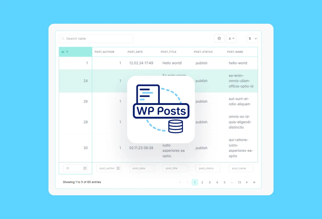Features - wpDataTables - Tables and Charts WordPress Plugin