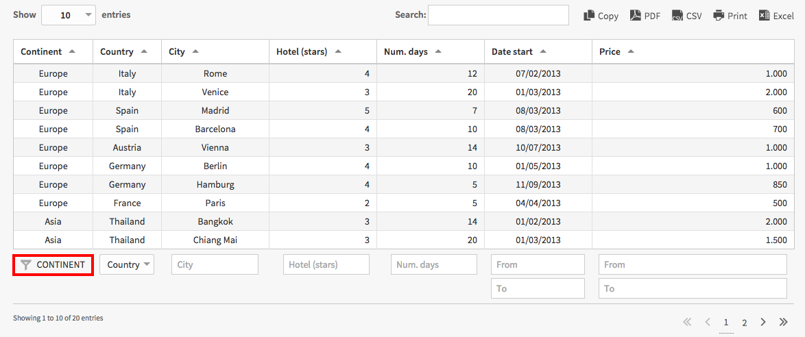 Advanced Filtering Wpdatatables Tables And Charts Wordpress Plugin