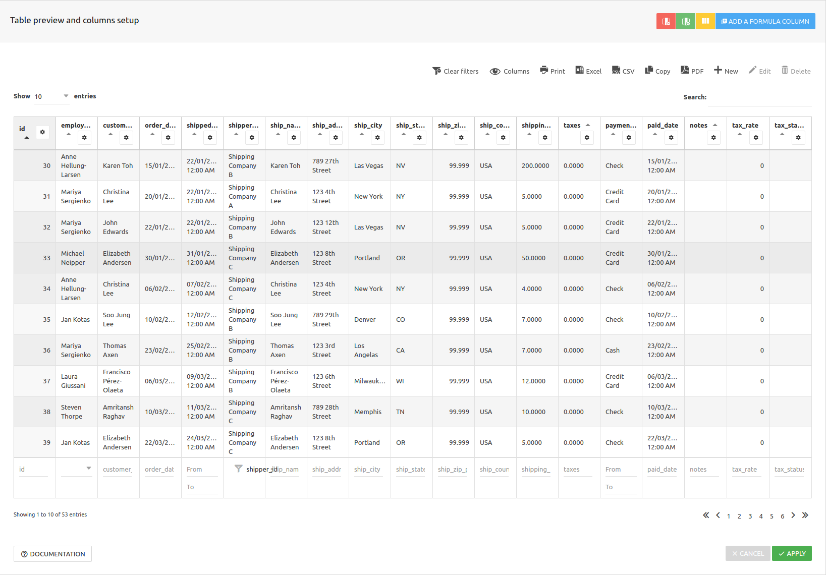 Table Layout And Word Wrap Wpdatatables Tables And Charts Wordpress Plugin