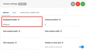 Formula (calculated) columns - wpDataTables Tables and Charts Plugin