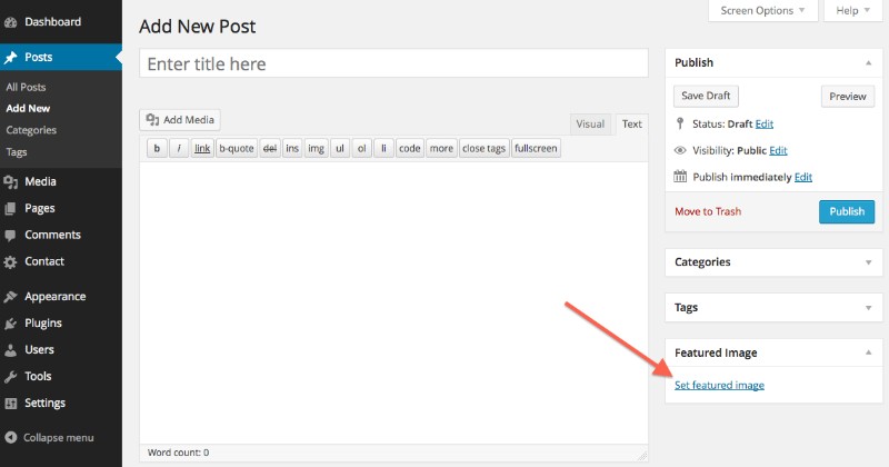 WordPress Featured Image What It Is And How To Add One