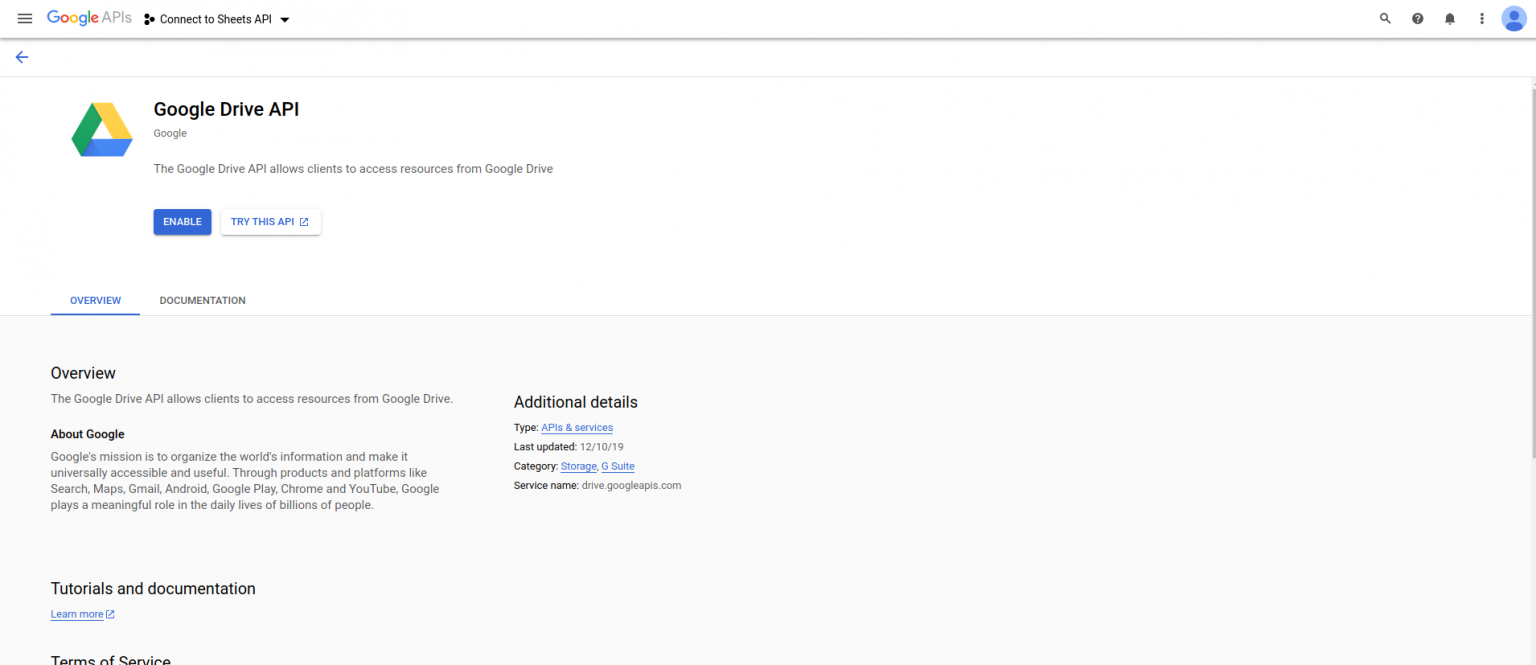 How to connect Wordpress tables with Google Sheets API?
