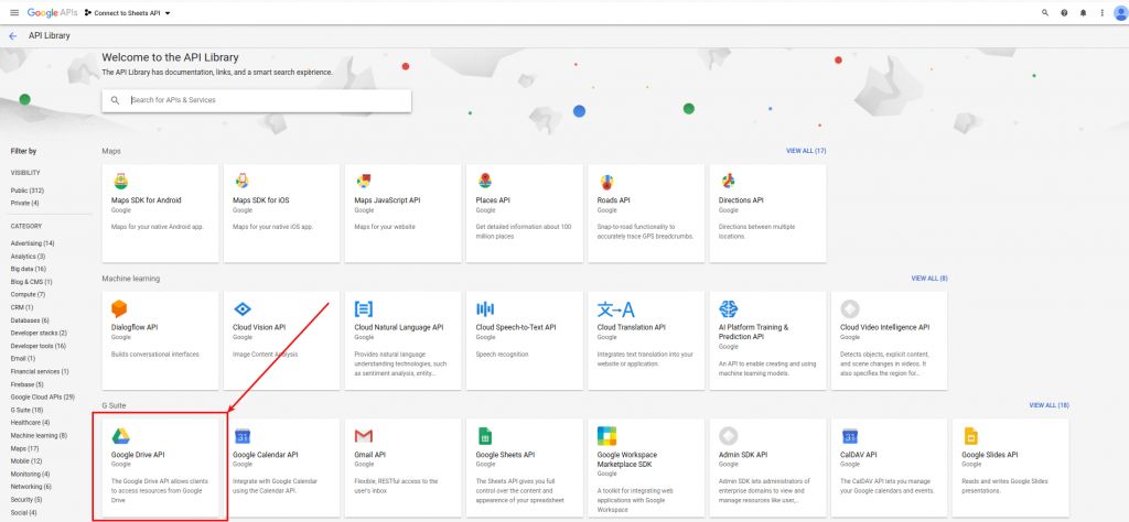 How to connect Wordpress tables with Google Sheets API?