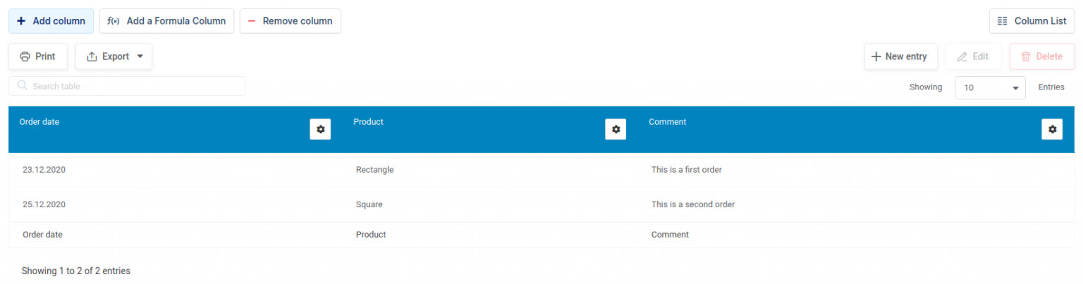 Creating Editable Tables in WordPress where users can see and edit only their own data