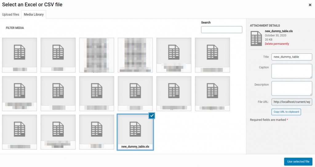 Creating Wpdatatables From Excel Wpdatatables Riset