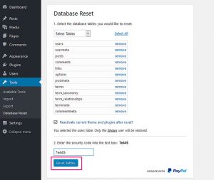 How to Do a WordPress Database Reset Properly