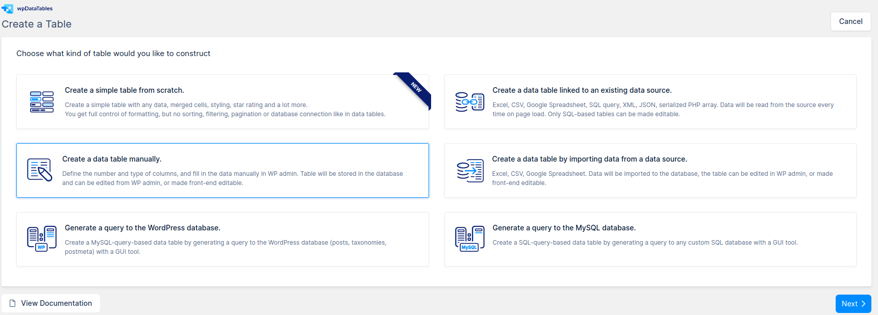 How to create a weather table with wpDataTables (the best plugin to use)