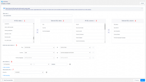 Create a MySQL-query-based table by querying a database