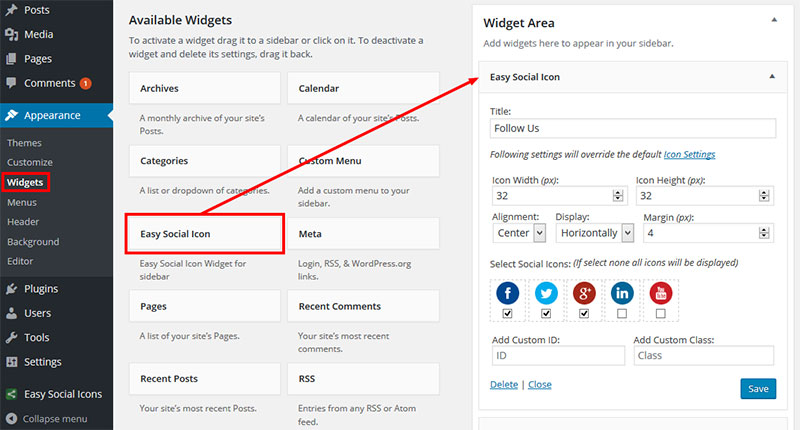 Instagram Button For Wordpress QuyaSoft