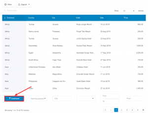 Advanced filtering - wpDataTables - Tables and Charts WordPress Plugin