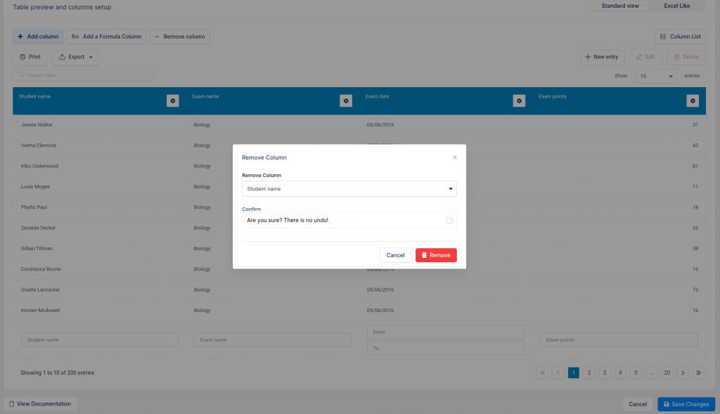 Back End Editor Wpdatatables Tables And Charts Wordpress Plugin