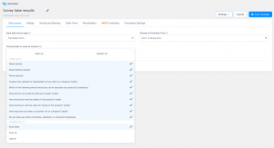 How to create a survey table with wpDataTables and Forminator