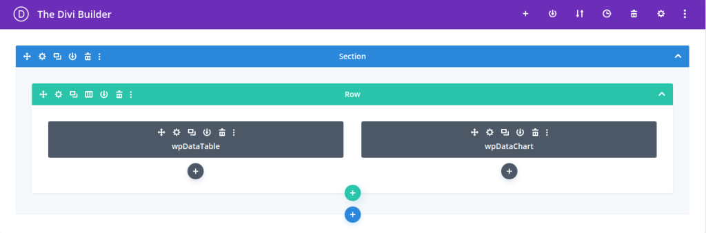 DIVI Builder integration - wpDataTables - Tables and Charts WordPress Plugin