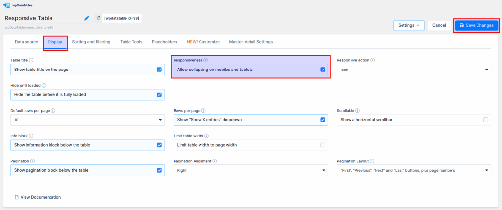 Responsive tables in WordPress - wpDataTables - Tables and Charts Plugin