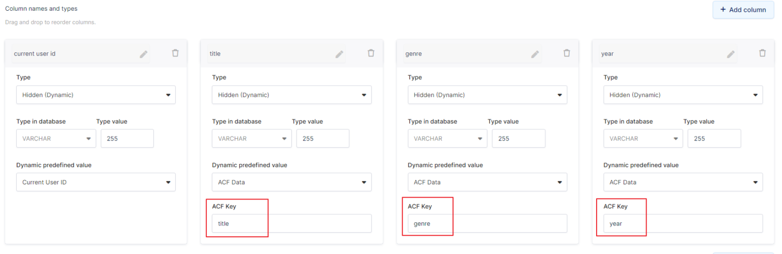 Hidden columns - wpDataTables - Tables and Charts WordPress Plugin