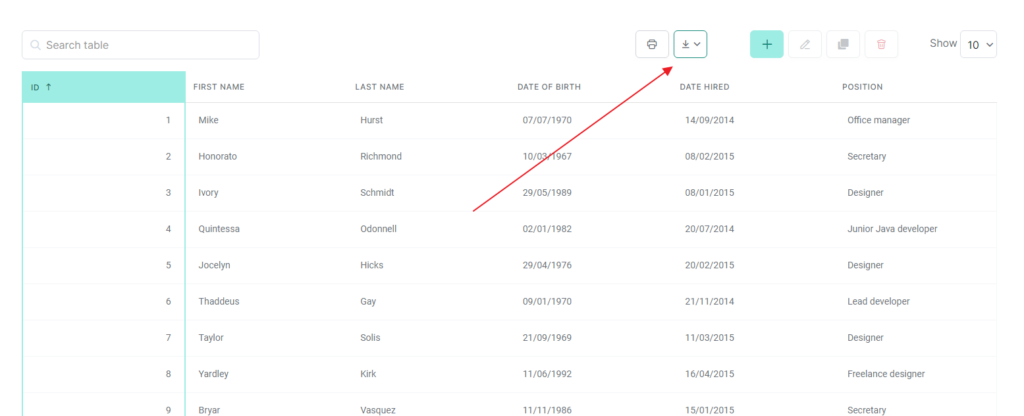 Wcag Compatibility Wpdatatables Tables And Charts Wordpress Plugin