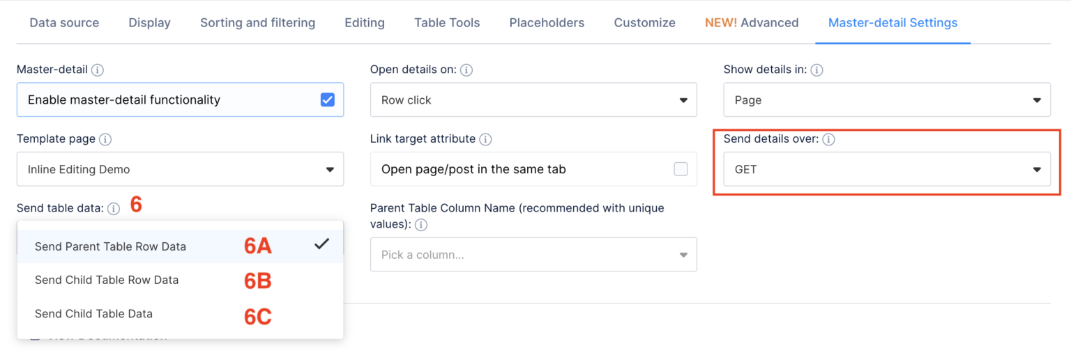 Master-detail Tables for wpDataTables - Tables and Charts Plugin