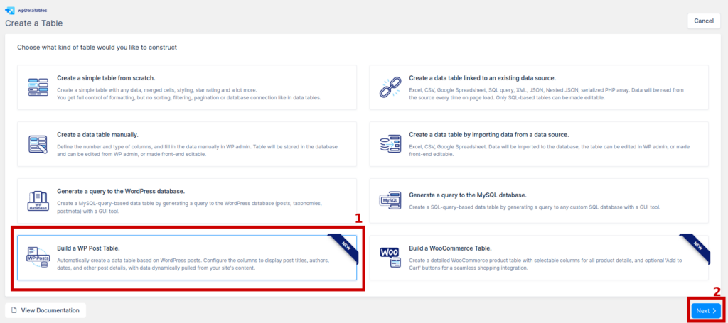 Custom Fields integration with wpDataTables - wpDataTables - Tables and Charts WordPress Plugin